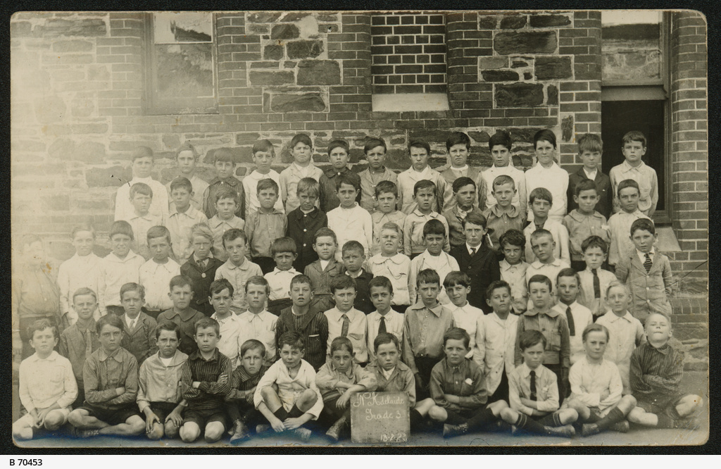 North Adelaide Public School children • Photograph • State Library of ...