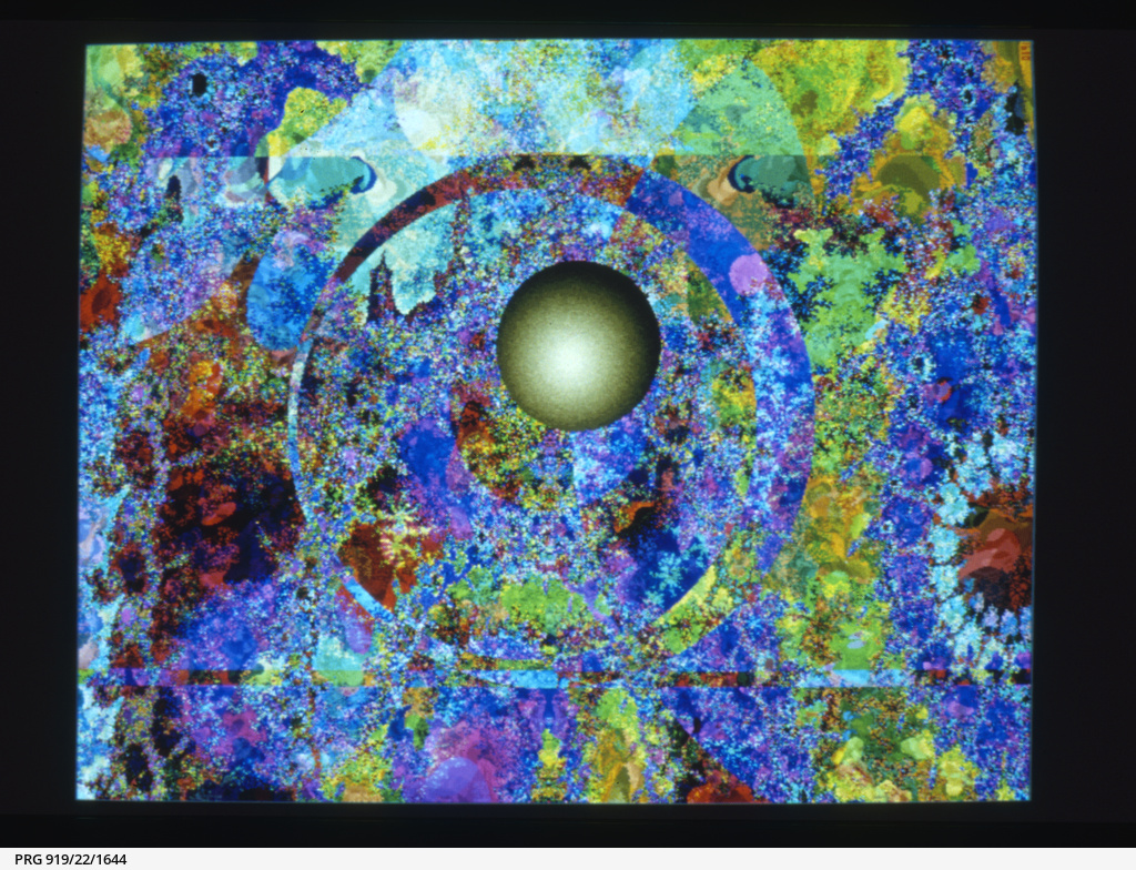 Sets of colour transparencies of computer graphics, arranged ...