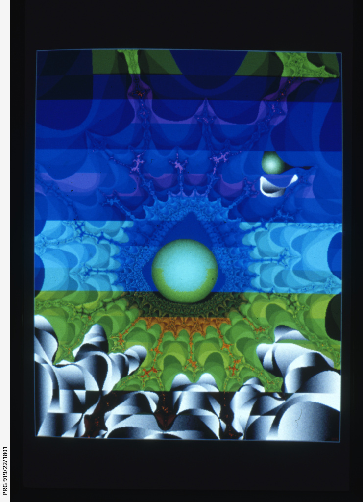 Sets of colour transparencies of computer graphics, arranged ...