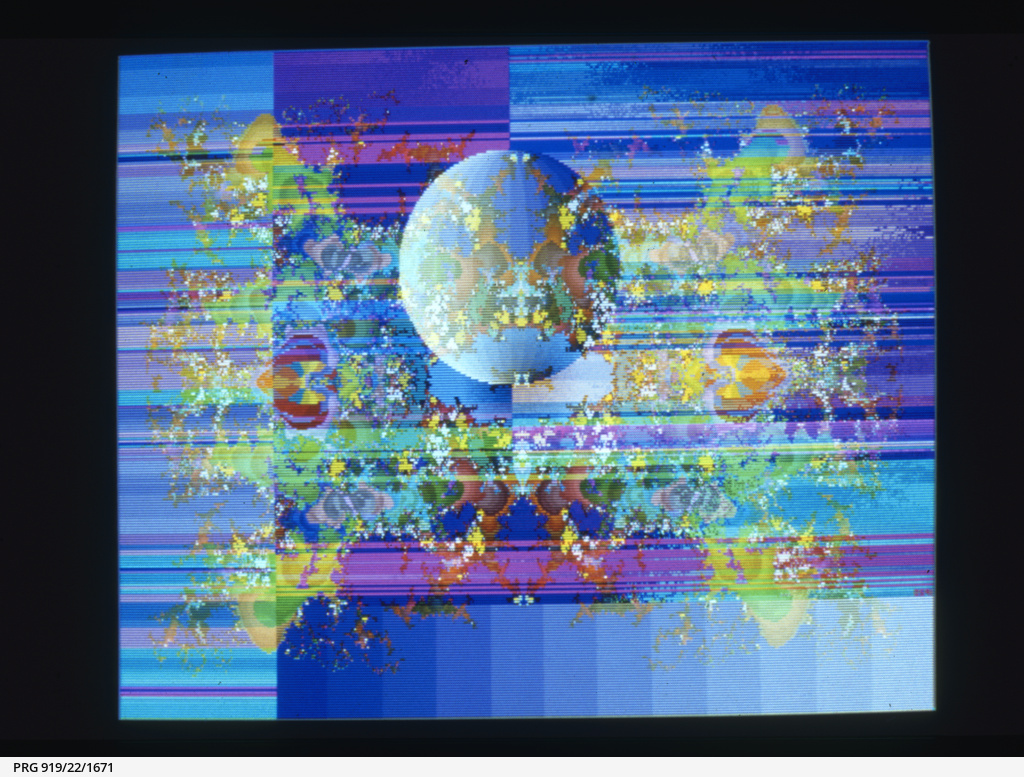 Sets of colour transparencies of computer graphics, arranged ...