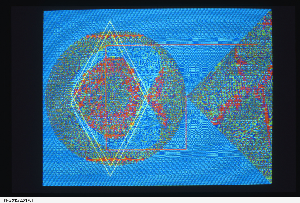 Sets of colour transparencies of computer graphics, arranged ...