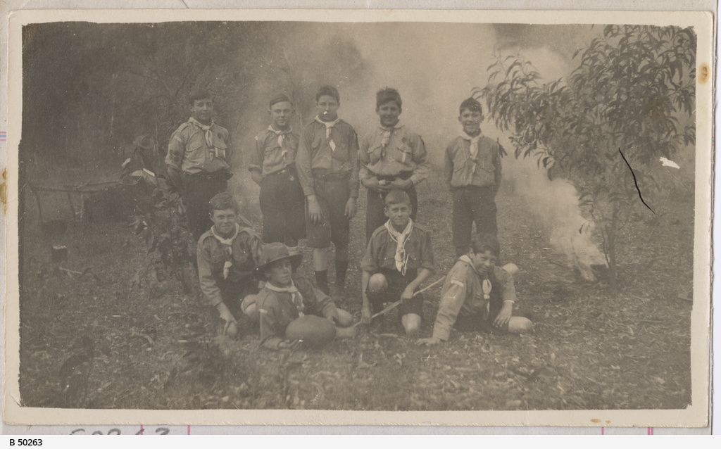 Scout Group, Gilberton • Photograph • State Library of South Australia