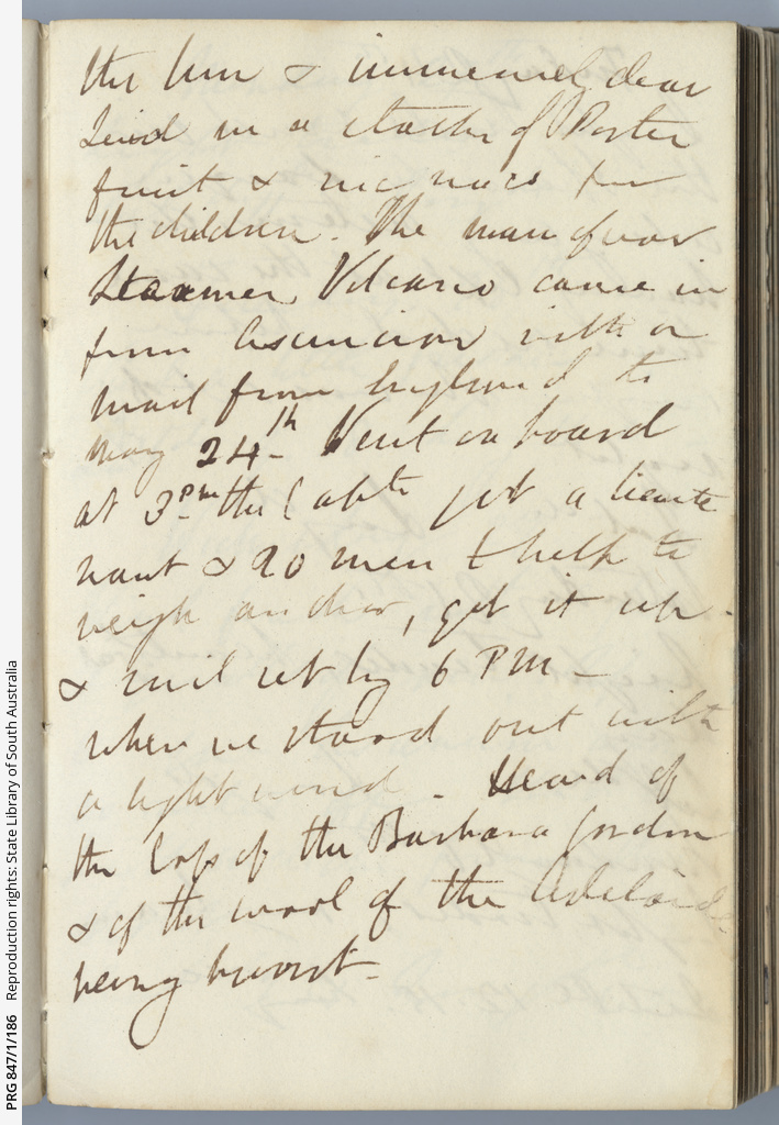 Diary of George Charles Hawker • Manuscript • State Library of South ...