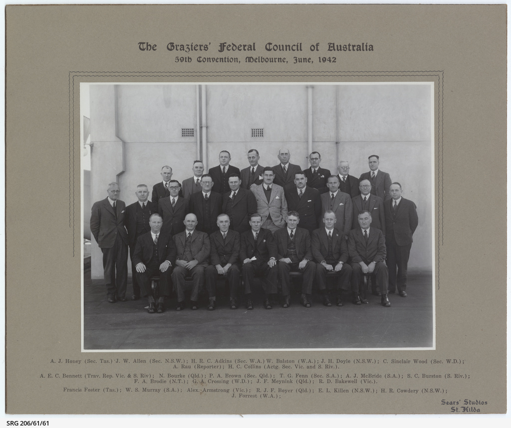 Delegates at the 59th Convention of the Graziers' Federal Council of ...