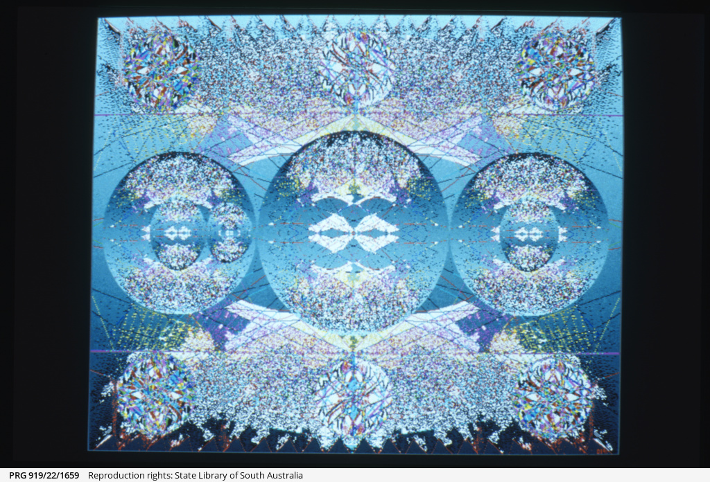 Sets of colour transparencies of computer graphics, arranged ...