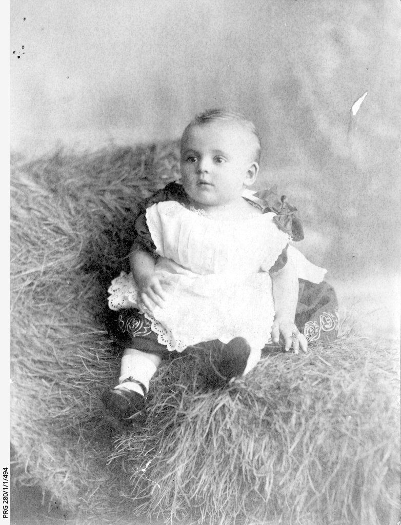 Arthur A.T. Searcy, aged seven months • Photograph • State Library of ...