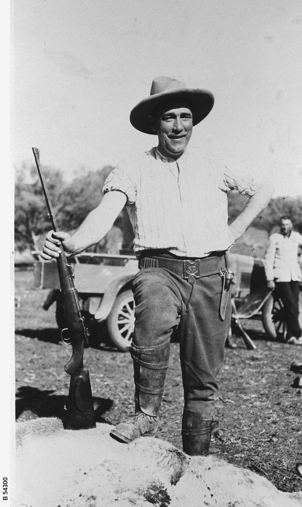 Hurtle England at Angepena • Photograph • State Library of South Australia