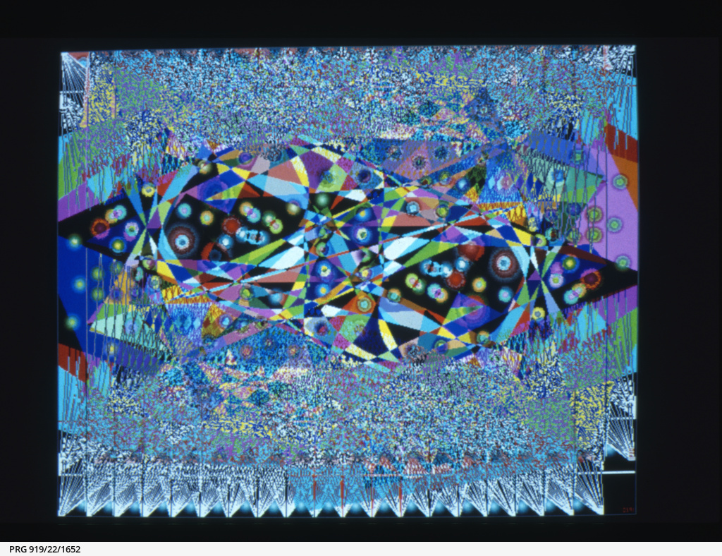 Sets of colour transparencies of computer graphics, arranged ...