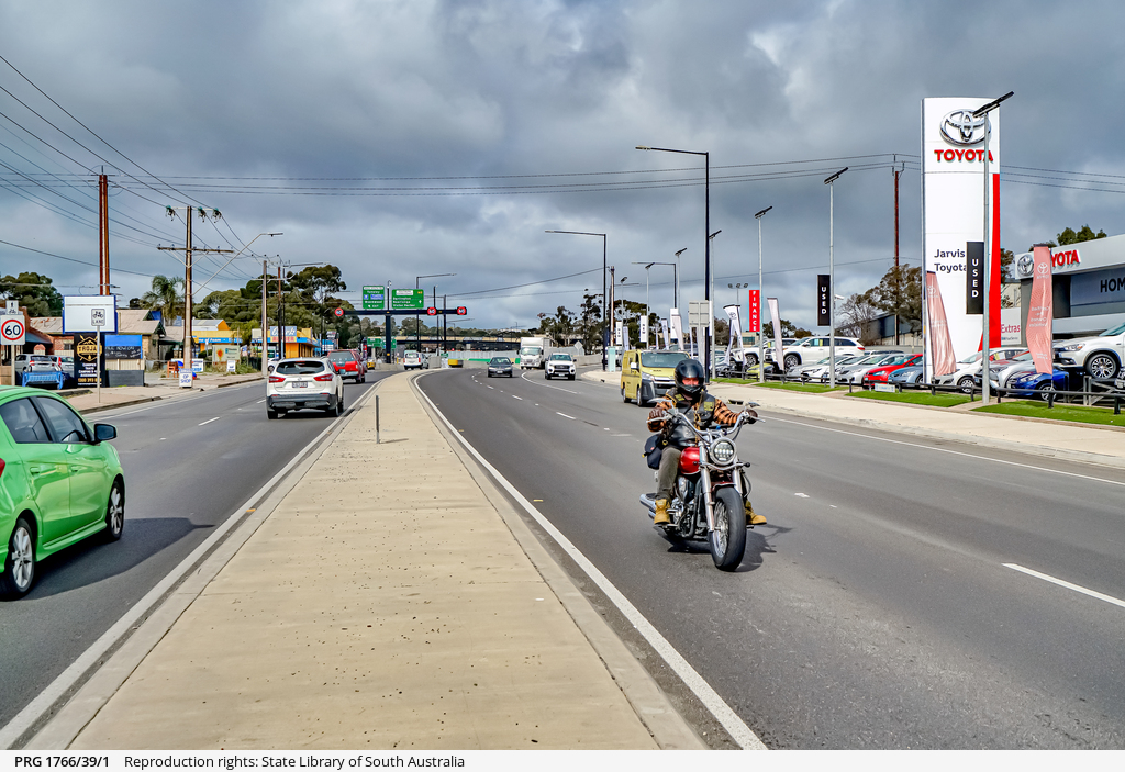 South Road, Tonsley, just prior to the entrance of the Southern ...