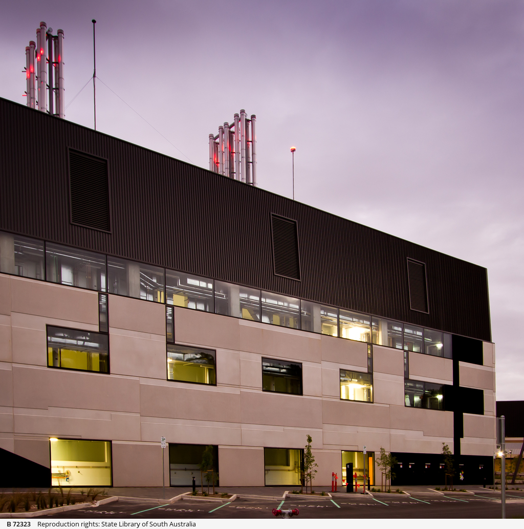 Materials and Minerals Research building • Photograph • State Library ...