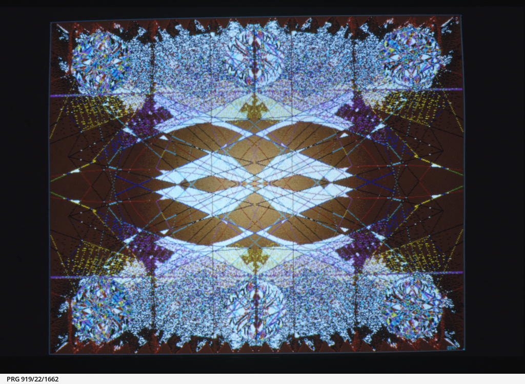 Sets of colour transparencies of computer graphics, arranged ...