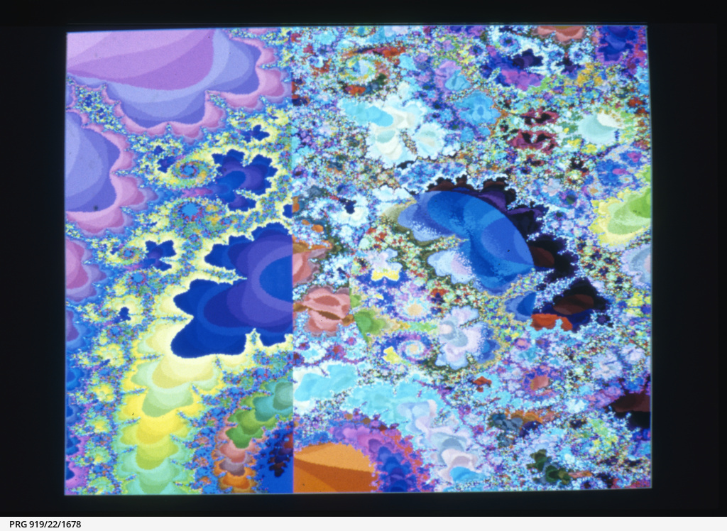 Sets of colour transparencies of computer graphics, arranged ...