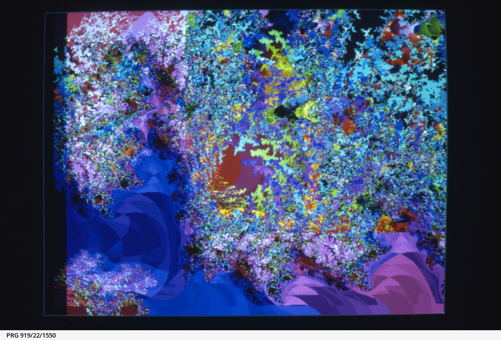 Sets of colour transparencies of computer graphics, arranged ...