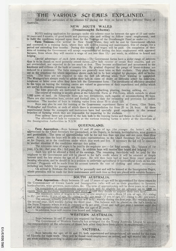 Official documentation issued by the S.A. Government • Manuscript ...