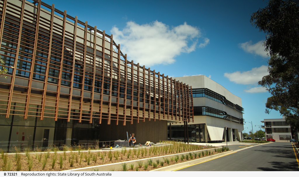 Materials and Minerals Research building • Photograph • State Library ...