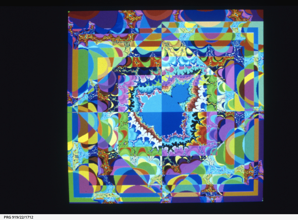 Sets of colour transparencies of computer graphics, arranged ...