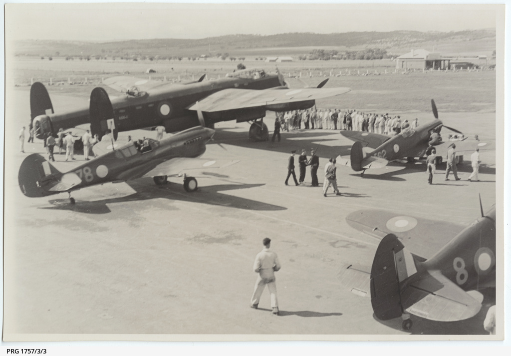 Planes at Parafield Airport • Photograph • State Library of South Australia