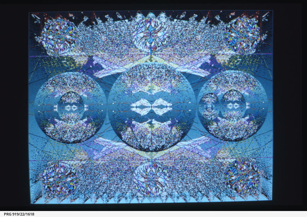 Sets of colour transparencies of computer graphics, arranged ...