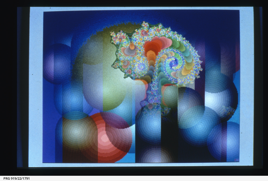 Sets of colour transparencies of computer graphics, arranged ...