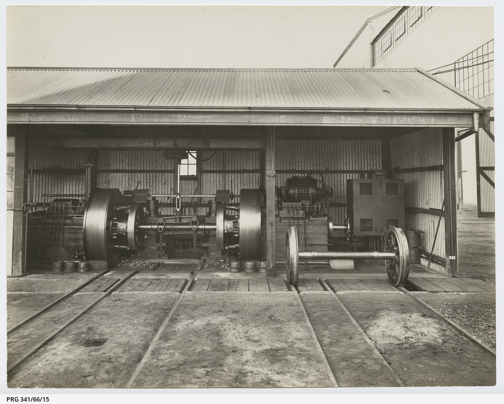Photographs of SA Railways Islington engineering workshops • Photograph ...
