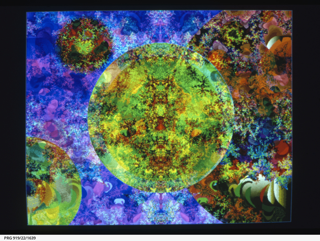 Sets of colour transparencies of computer graphics, arranged ...