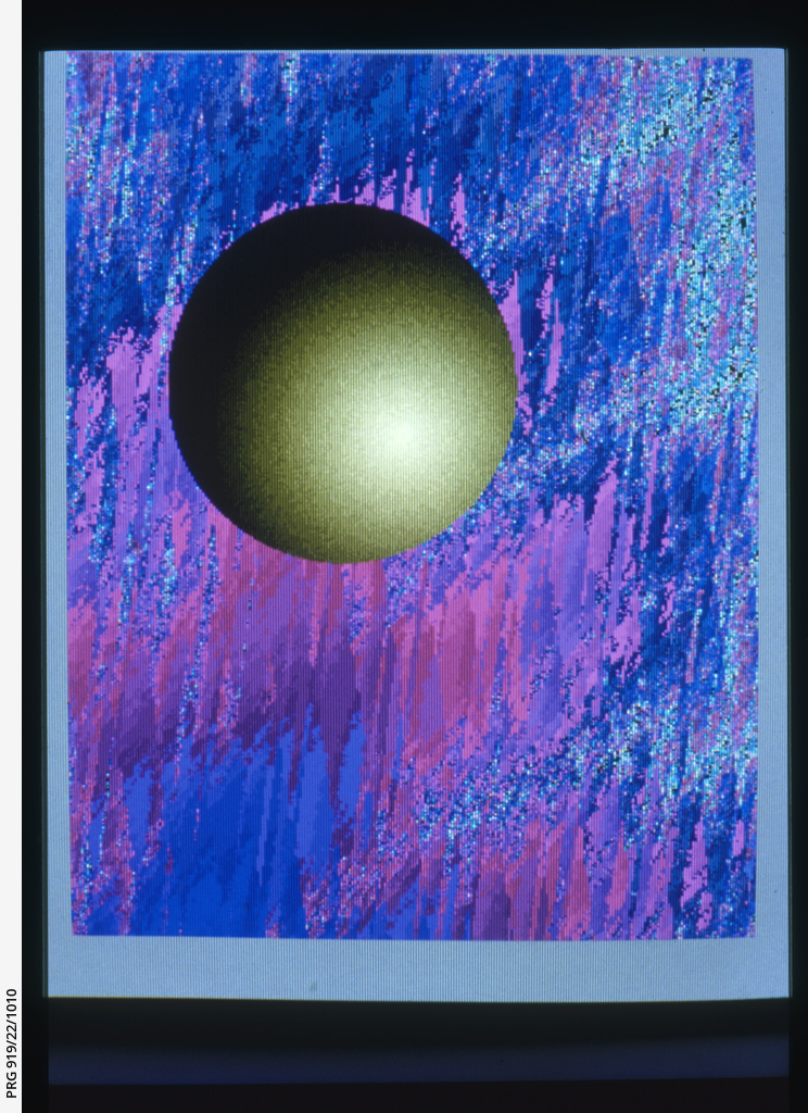 Sets of colour transparencies of computer graphics, arranged ...