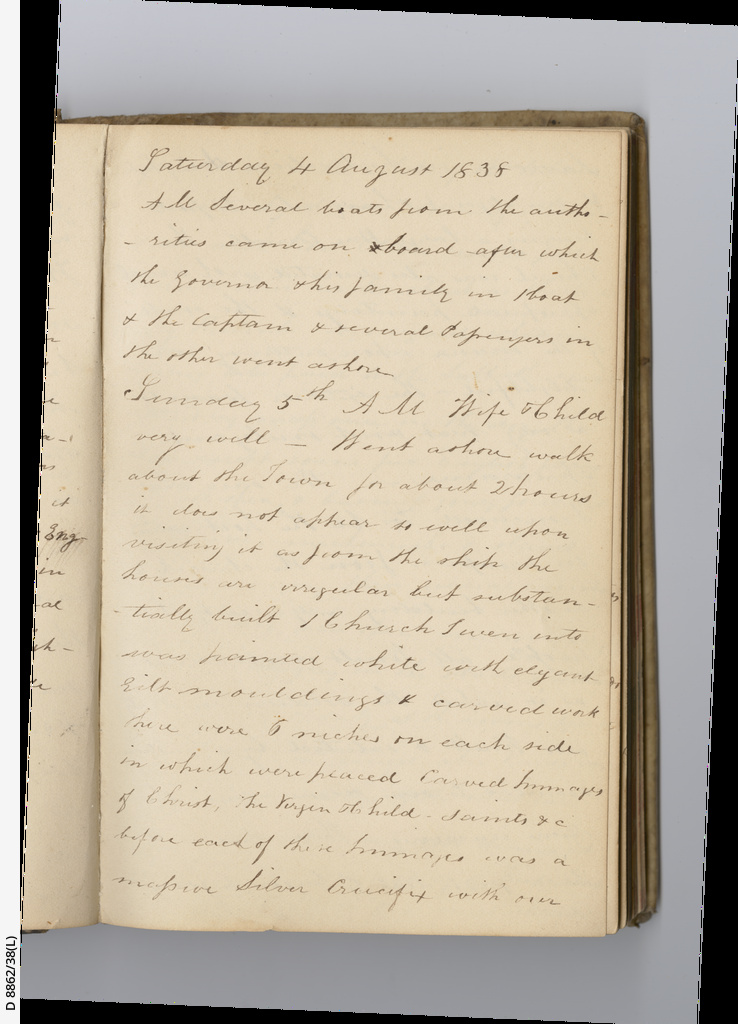 Diary of Thomas Plummer Addison on his voyage from Plymouth to Adelaide ...