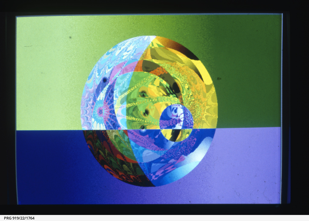 Sets of colour transparencies of computer graphics, arranged ...