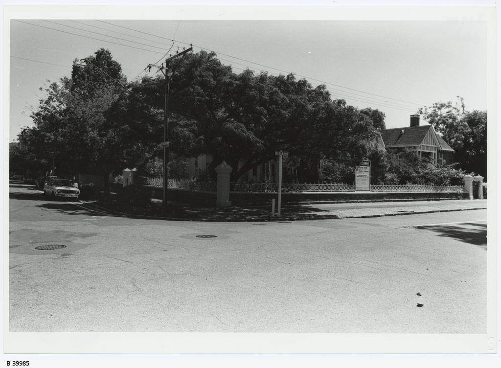 North West corner of East Terrace and South Terrace • Photograph ...
