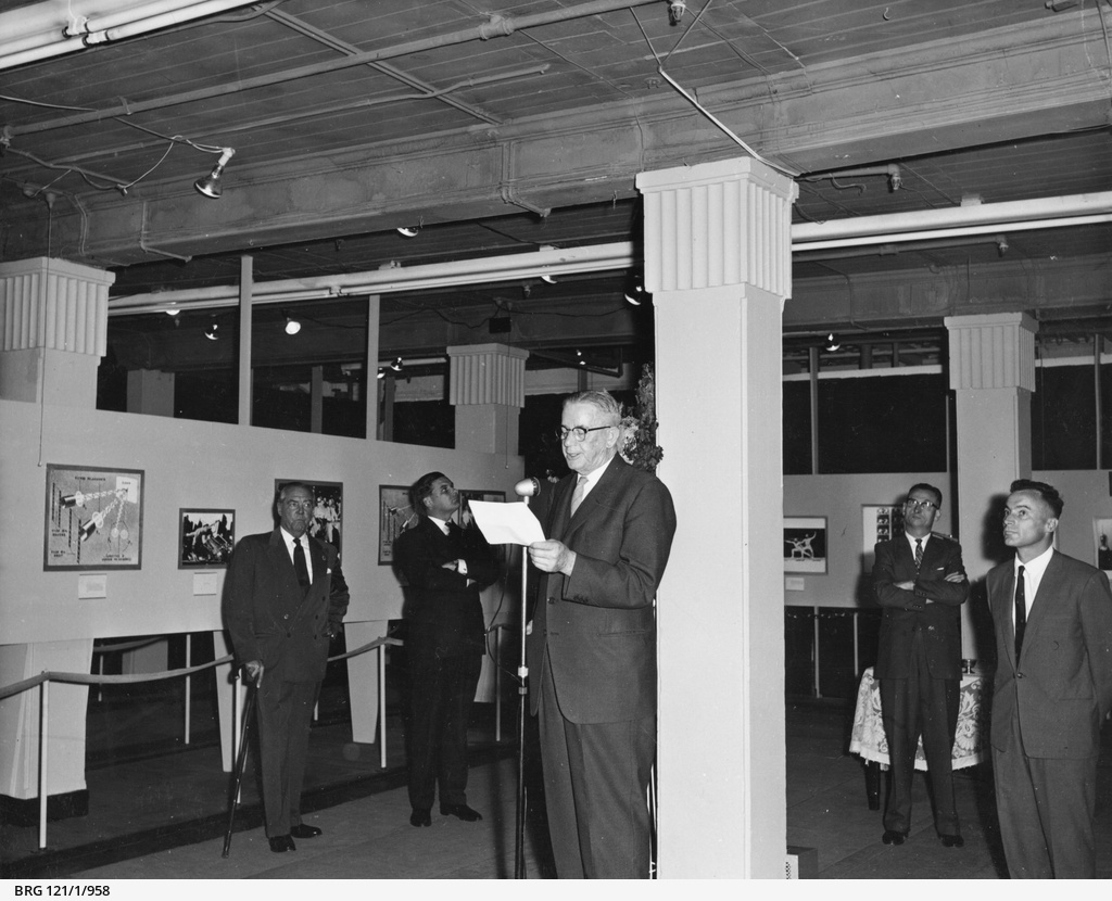 Photographic exhibition at John Martin's department store • Photograph • State Library of South ...