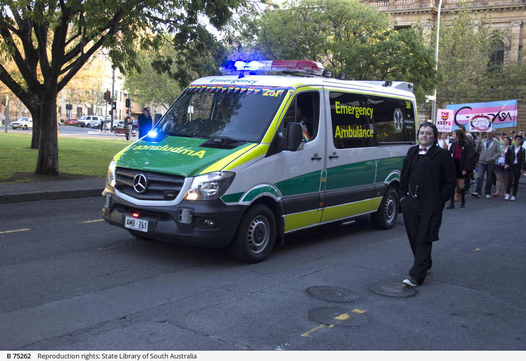 South Australian Ambulance Service, Pride March Adelaide • Photograph ...